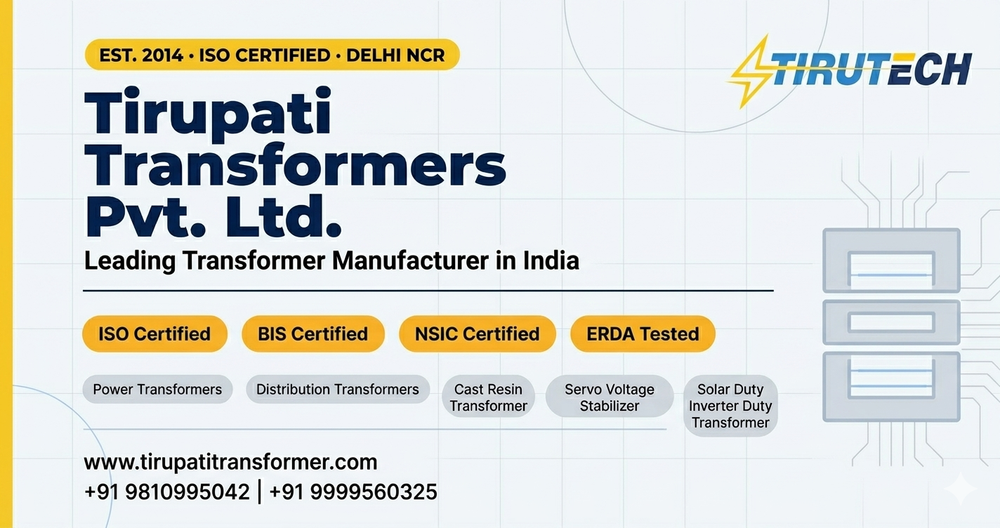 Compact Substation Transformer Manufacturer India | Tirutech